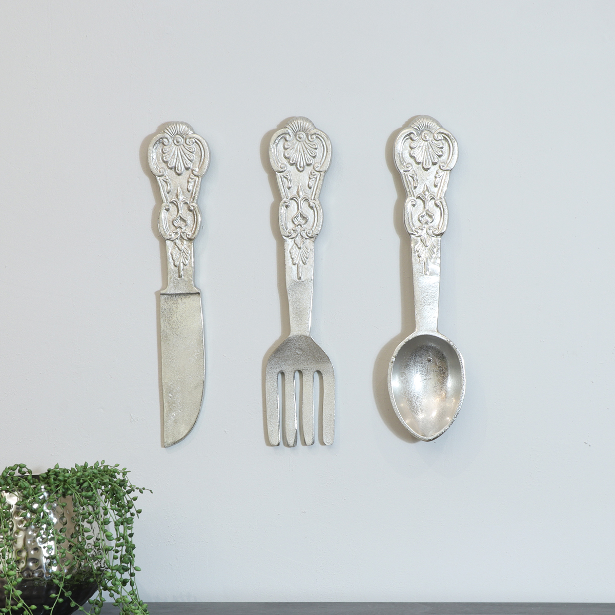 Giant Decorative Wall-Mounted Cutlery Set | Flora Furniture